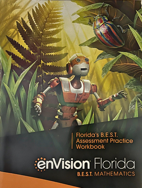 Grade 6 Envision Math Florida BEST Assessment Practice Workbook 2023