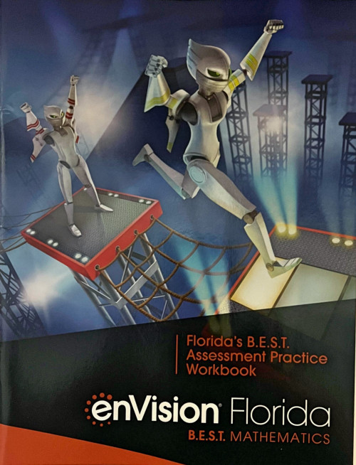 Grade 8 Envision Math Florida BEST Assessment Practice Workbook 2023