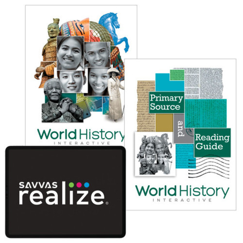 Savvas World History Interactive Homeschool Bundle