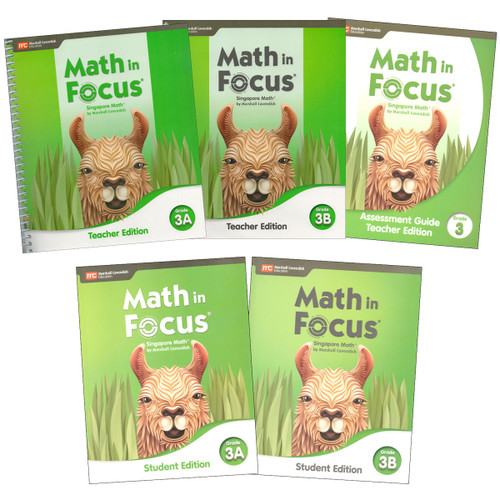 Math in Focus Grade 3 Homeschool Kit 2020
