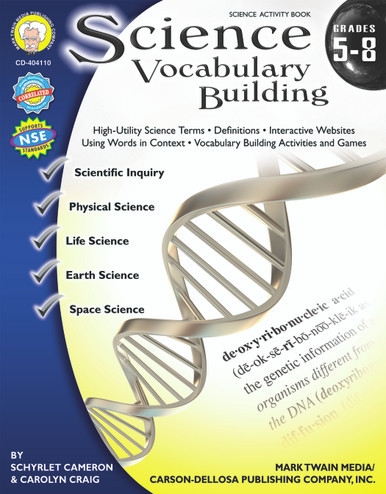 Science Vocabulary Building Resource Book Grade 5-8 eBook