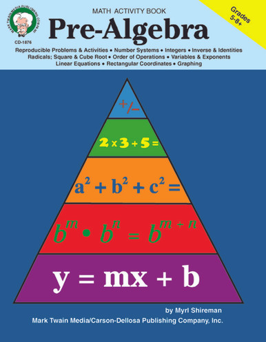 Pre-Algebra Workbook Grade 5-8 eBook