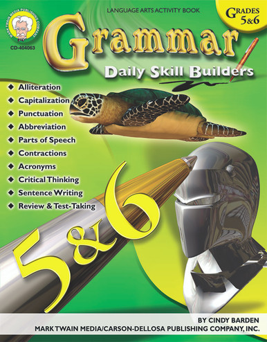 Grammar Daily Skill Builders Grade 5-6 Ebook