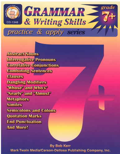 Grammar & Writing Skills Resource Book Grade 7 eBook