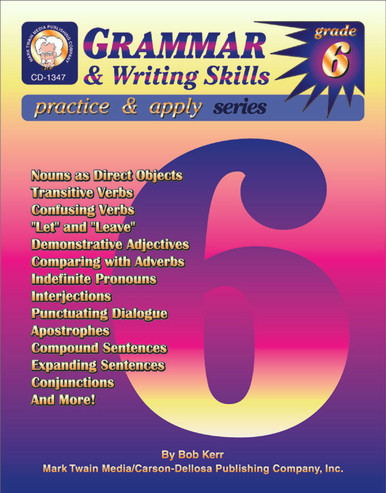 Grammar & Writing Skills Resource Book Grade 6 eBook
