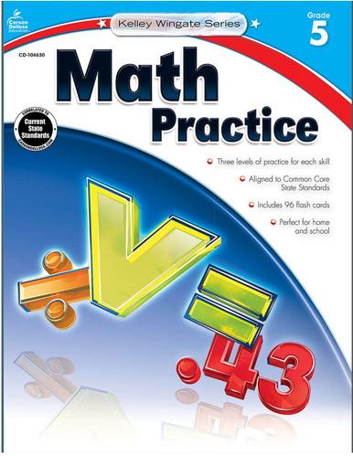Math Practice Workbook Grade 5