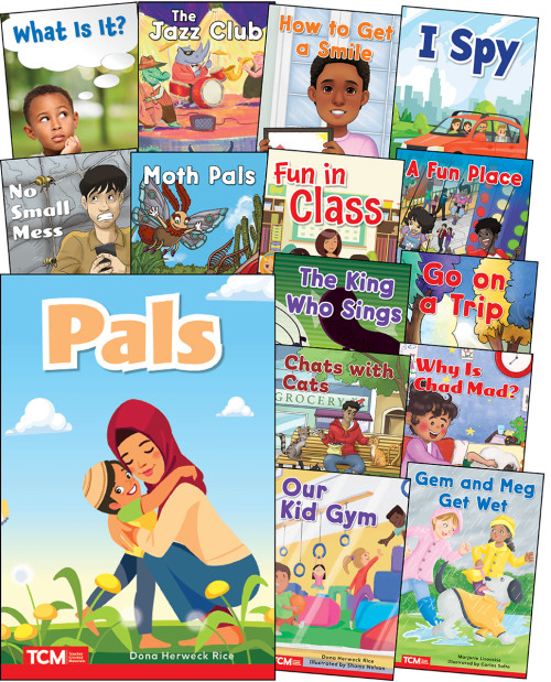 Decodable Books Grade 1 Set 1 15-Book Set