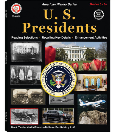 U.S. Presidents Workbook Grade 5-12