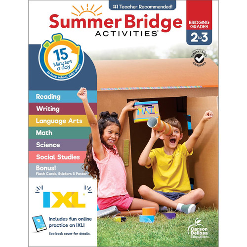 Summer Bridge Activities Workbook Grade 2-3
