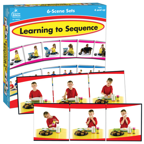 Learning to Sequence 6-Scene Board Game Grade PK-1