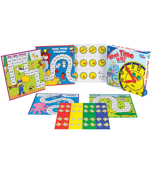 What Time Is It Board Game Grade K-3