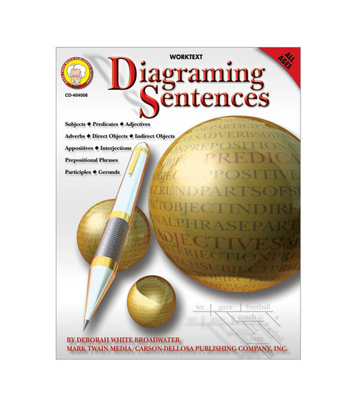 Diagraming Sentences Resource Book Grade PK-8 eBook