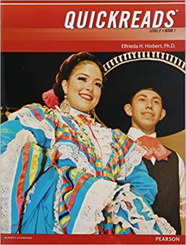 QUICKREADS 2012 STUDENT BOOK REVISED LEVEL F BOOK 1 6-PACK