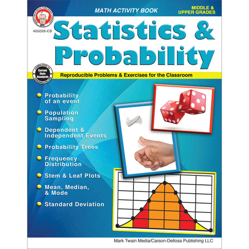 Statistics & Probability Workbook Grade 5-12