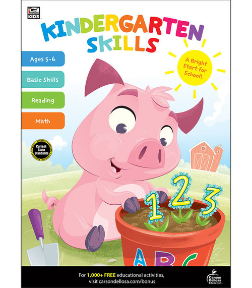 Kindergarten Skills Workbook