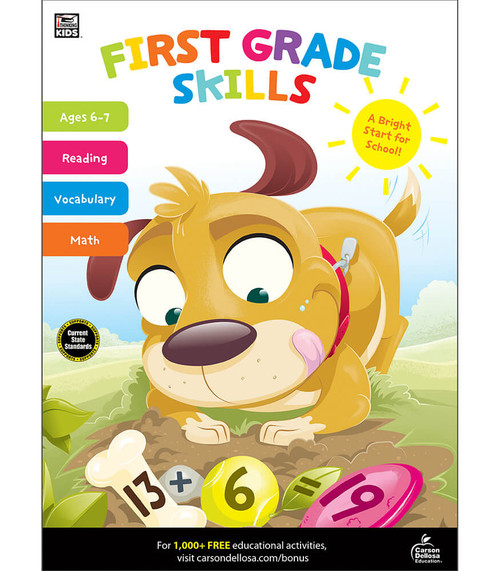 First Grade Skills Workbook