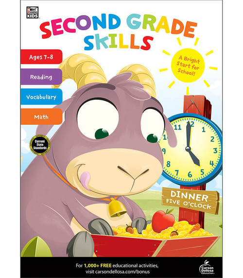 Second Grade Skills Workbook