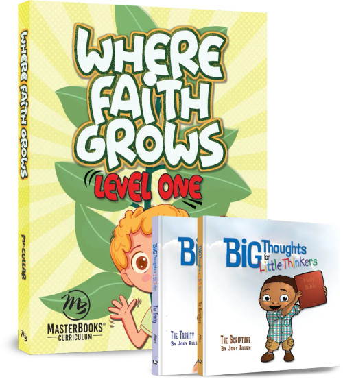 Masterbooks Where Faith Grows Level 1 Curriculum Pack