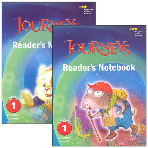 Journeys Reader's Notebook Consumable Collection Grade 1 2017