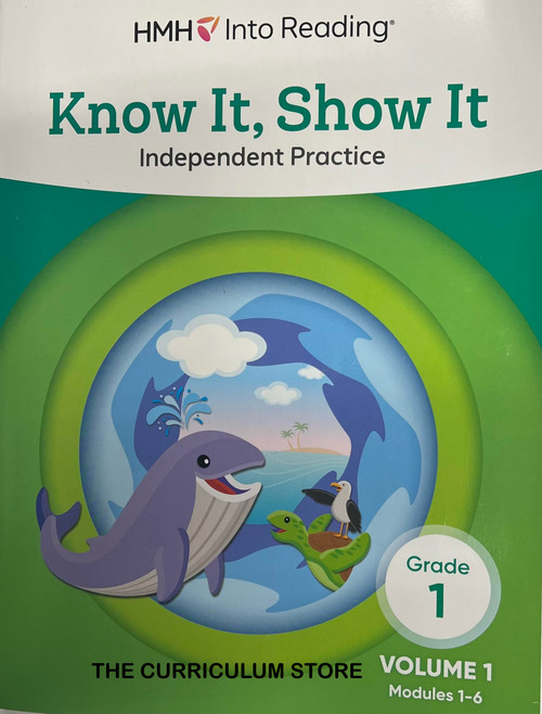 HMH Into Reading Version 3 Know It Show It Set Grade 1