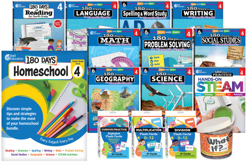 Complete 4th Grade Homeschool Curriculum Package