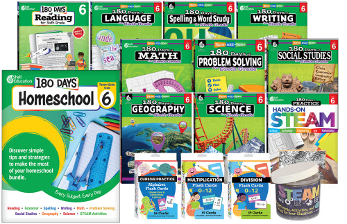 Complete 6th Grade Homeschool Curriculum Package