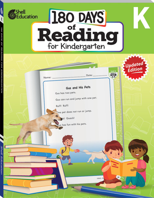 180 Days Reading for Kindergarten