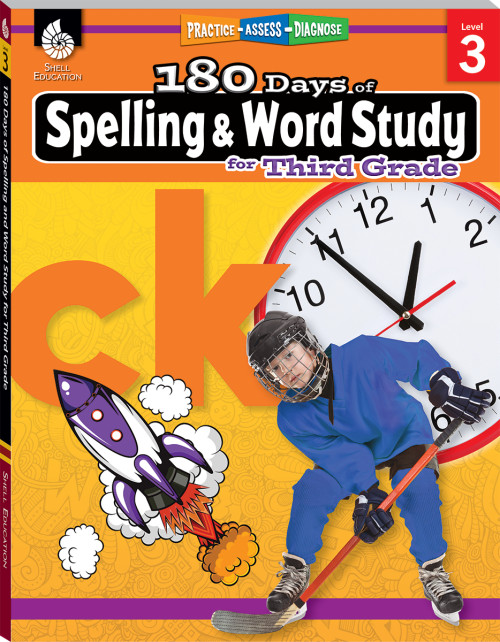 180 Days of Spelling and Word Study for Third Grade