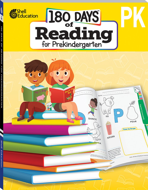 180 Days Reading for PreKindergarten