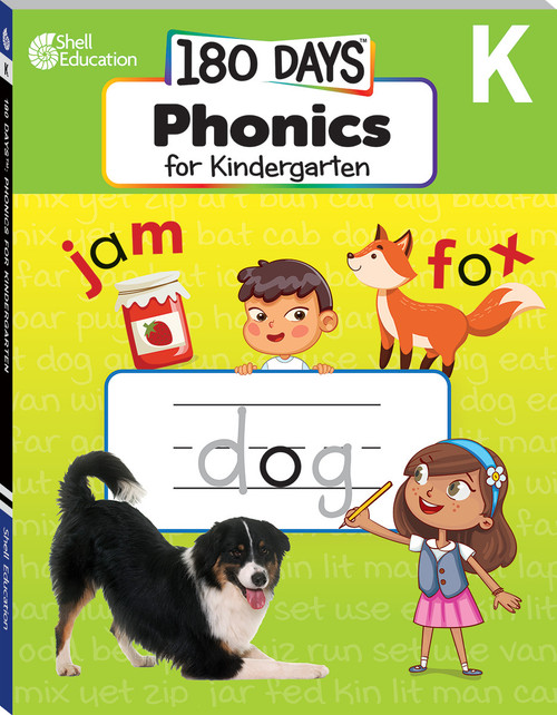 180 Days Phonics for Kindergarten