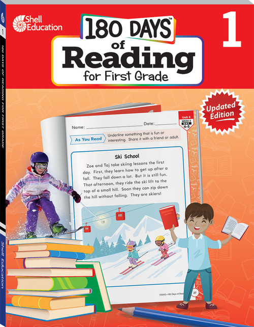 180 Days Reading for First Grade