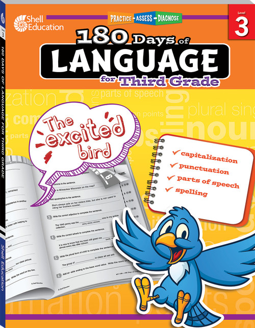 180 Days of Language for Third Grade