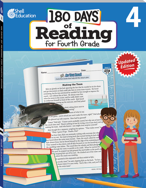 180 Days Reading for Fourth Grade