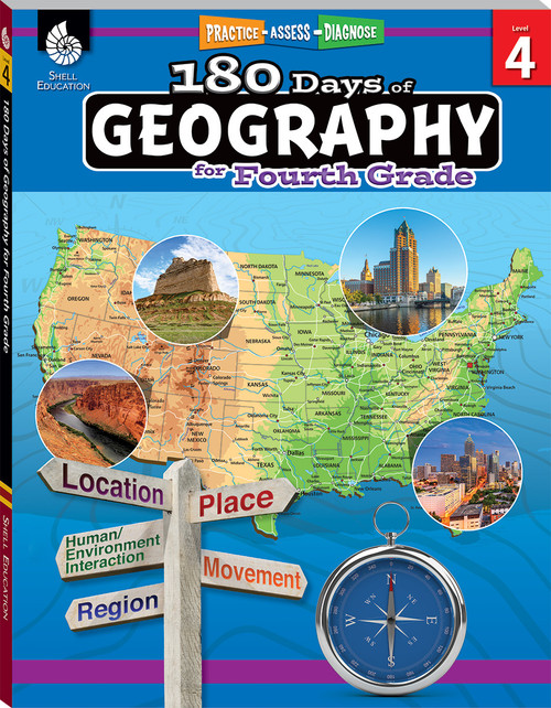 180 Days of Geography for Fourth Grade