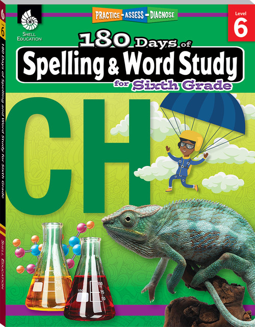 180 Days of Spelling and Word Study for Sixth Grade