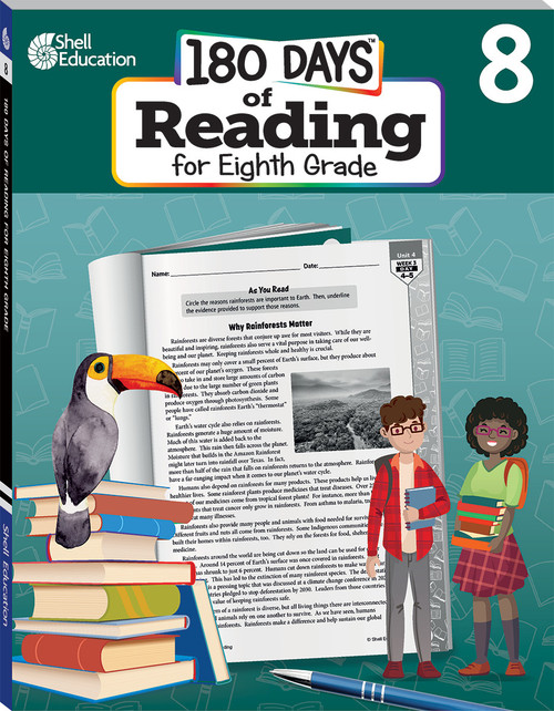 180 Days Reading for Eighth Grade