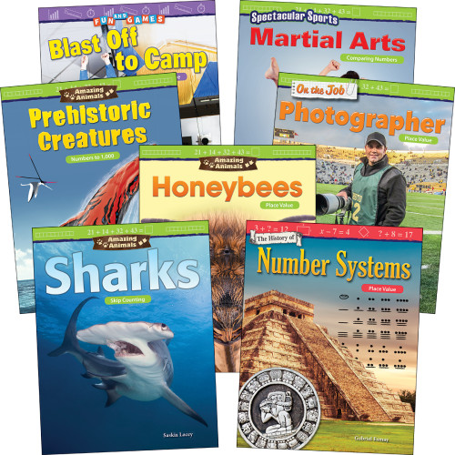 Place Value Grades 2-3 7-Book Set