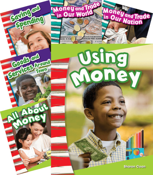 Grades K-2 Learning Economics 6-Book Set Social Studies Readers
