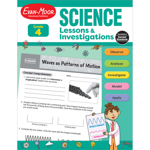 Evan Moor Science Lessons and Investigations Grade 4