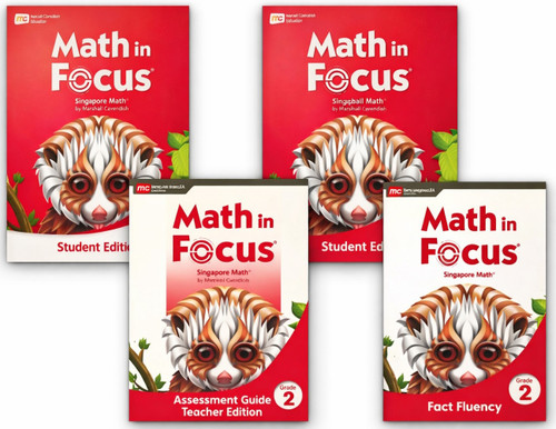 Math in Focus Homeschool Bundle 2020 Grade 2