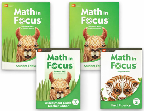 Math in Focus Homeschool Bundle 2020 Grade 3
