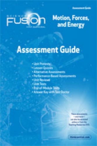 Science Fusion Module H Assessment Guide