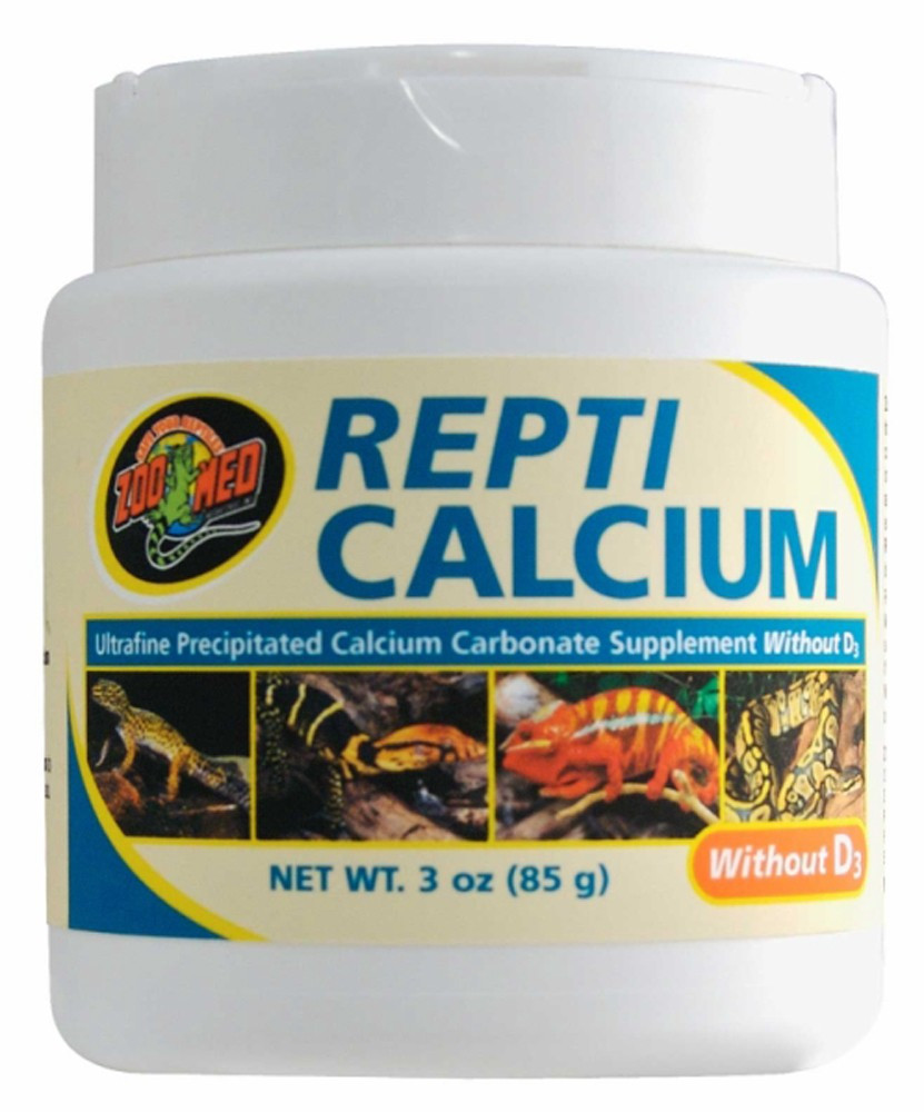 Rep Cal Calcium with Vitamin D3 Ultrafine Powder for Reptiles ...