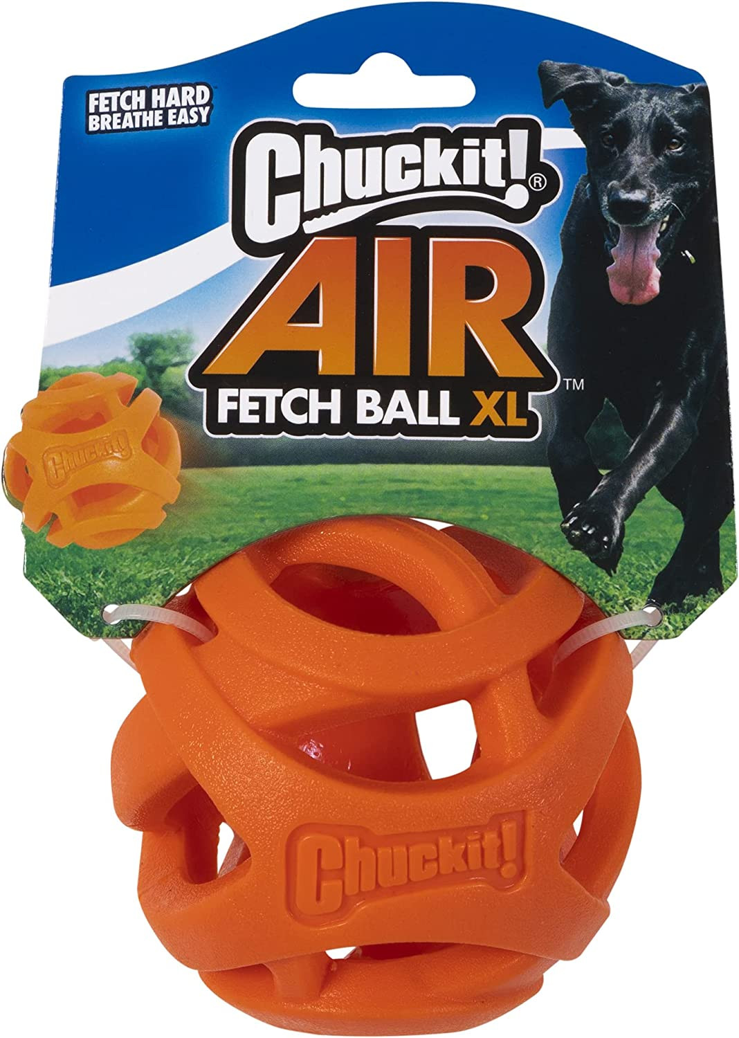 Chuckit Air Fetch Ball XL Fetch Hard Breathe Easy Interactive Dog Toy 1 ...