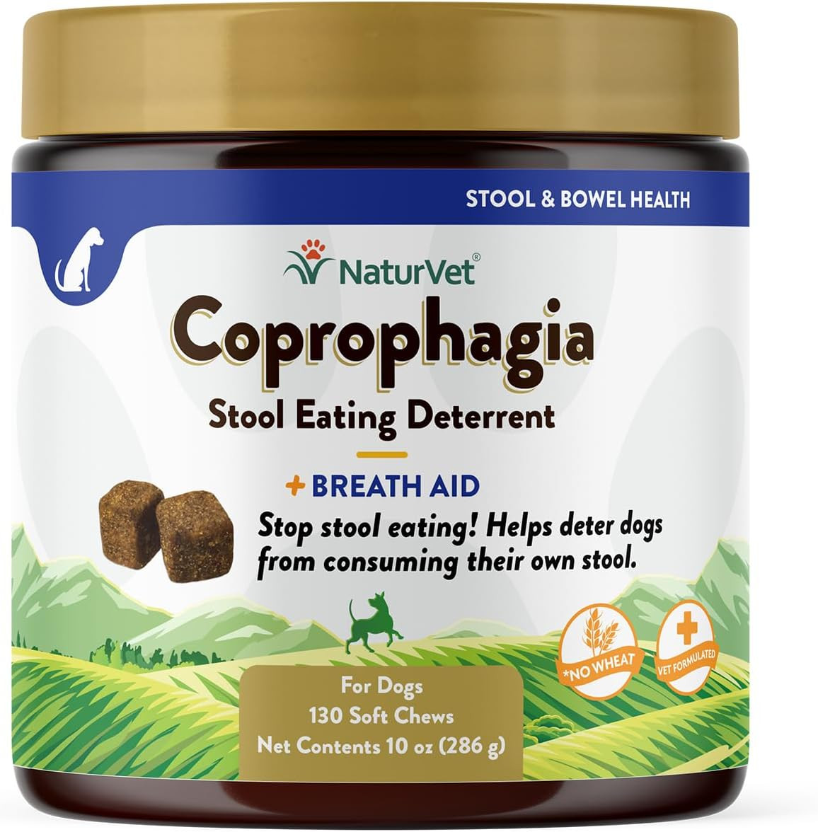 NaturVet COPROPHAGIA DETERRENT - Stops Dogs and Puppies from Eating ...