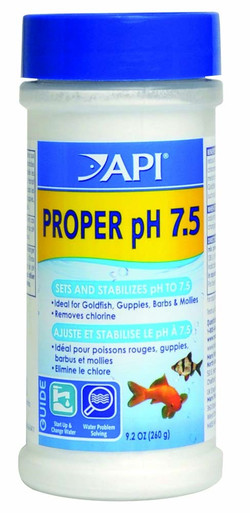 API Proper pH 7.5 Freshwater Stabalizer Powder 7.5 Ounces