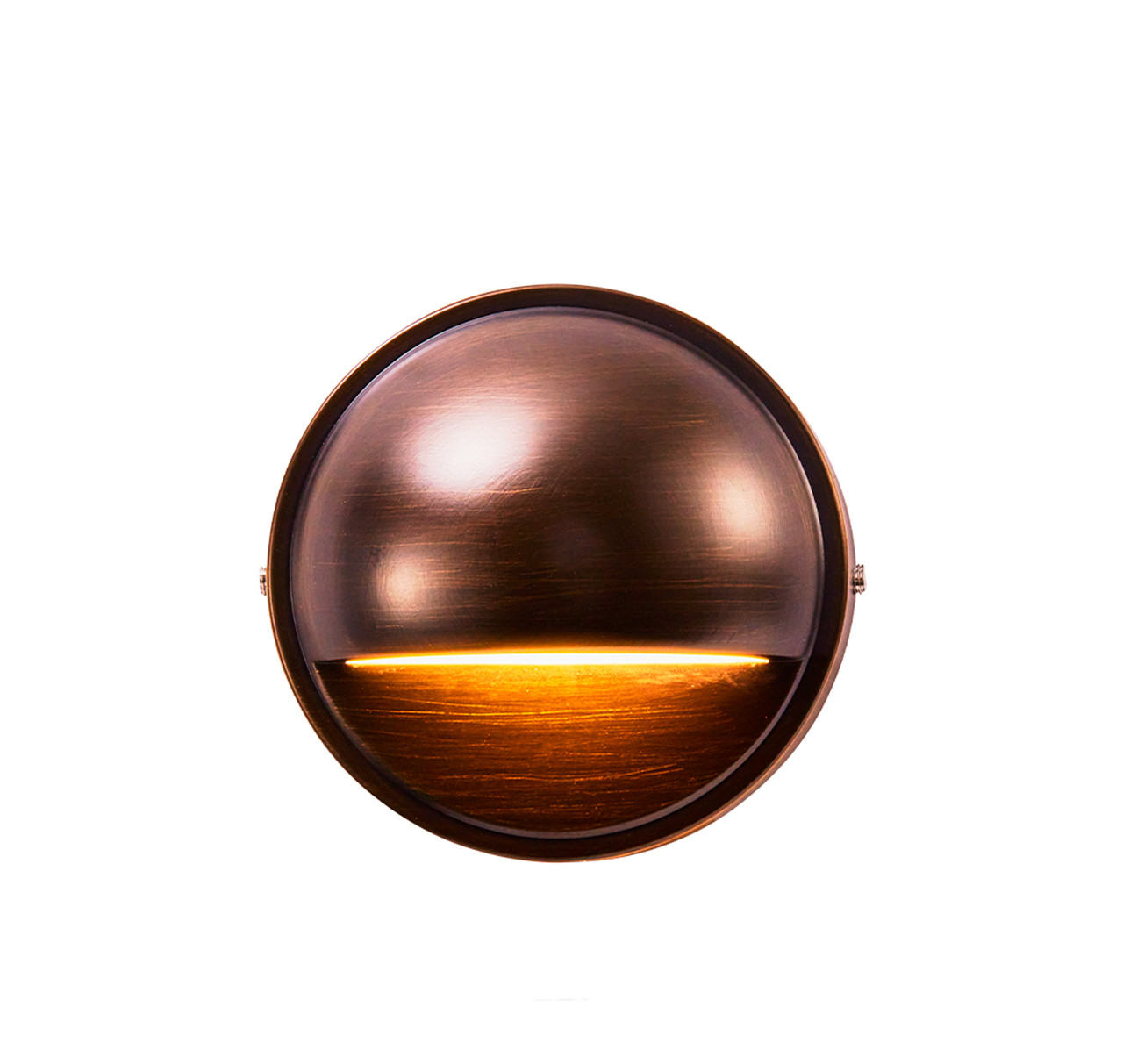 Alliance ML35 Mini Step Light - Aged Brass - Lighting World Warehouse