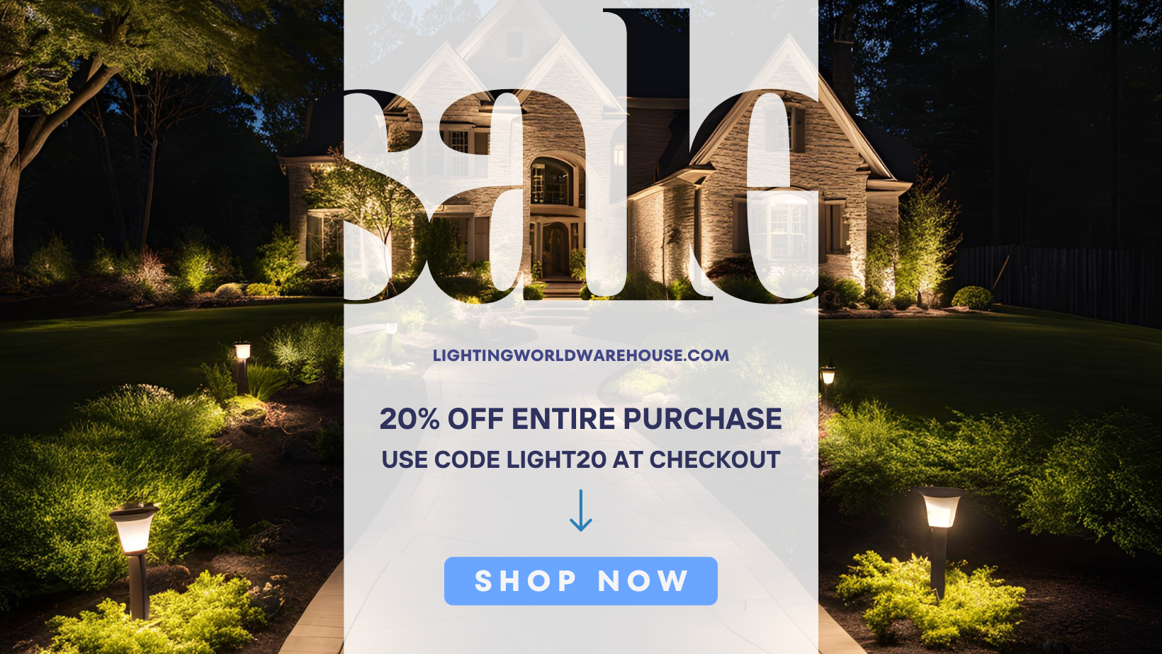 Landscape Lighting & Outdoor Lighting Fixtures | Lighting World Warehouse
