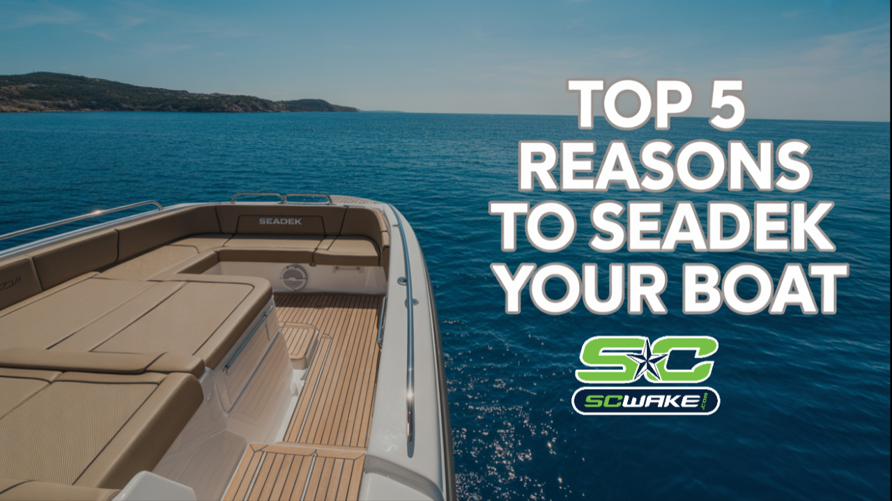 Top 5 Reasons to Choose SeaDek Marine Flooring for Your Boat - SC Wake