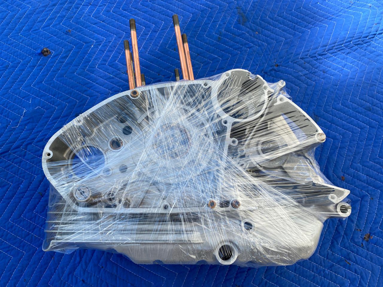 Ducati 500 Desmo Parallel Twin Engine Cases